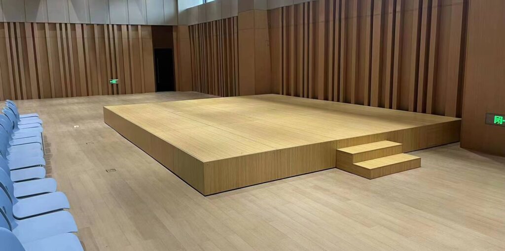 Wood-Look Portable Stage | Transtage
