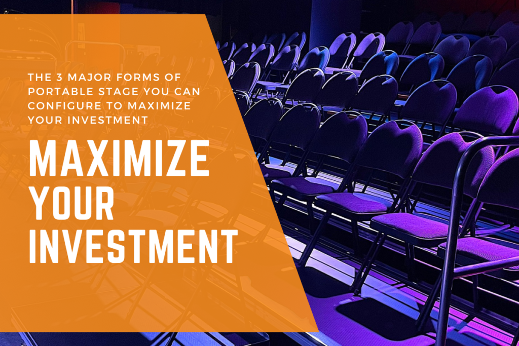 The 3 Major Forms of Portable Stage You Can Configure to Maximize Your ...