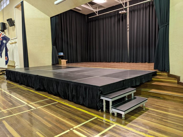 Wood-Look Portable Stage | Transtage